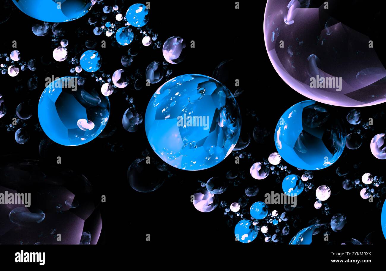Colour abstract art balls , backdrop (wallpaper)background Stock Photo ...