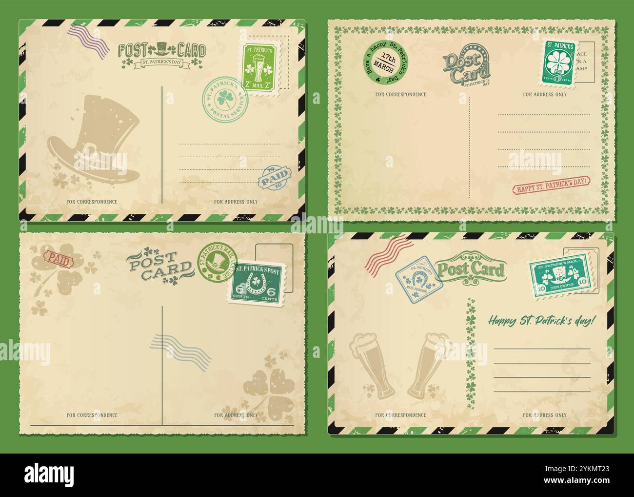 Postage st Stock Vector Images - Alamy