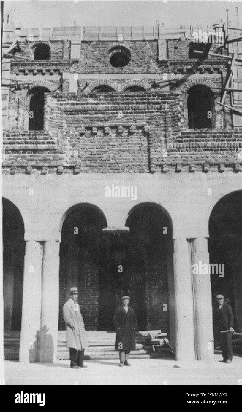 Building of The holy heart of Jesus church in Rakovski Stock Photo - Alamy