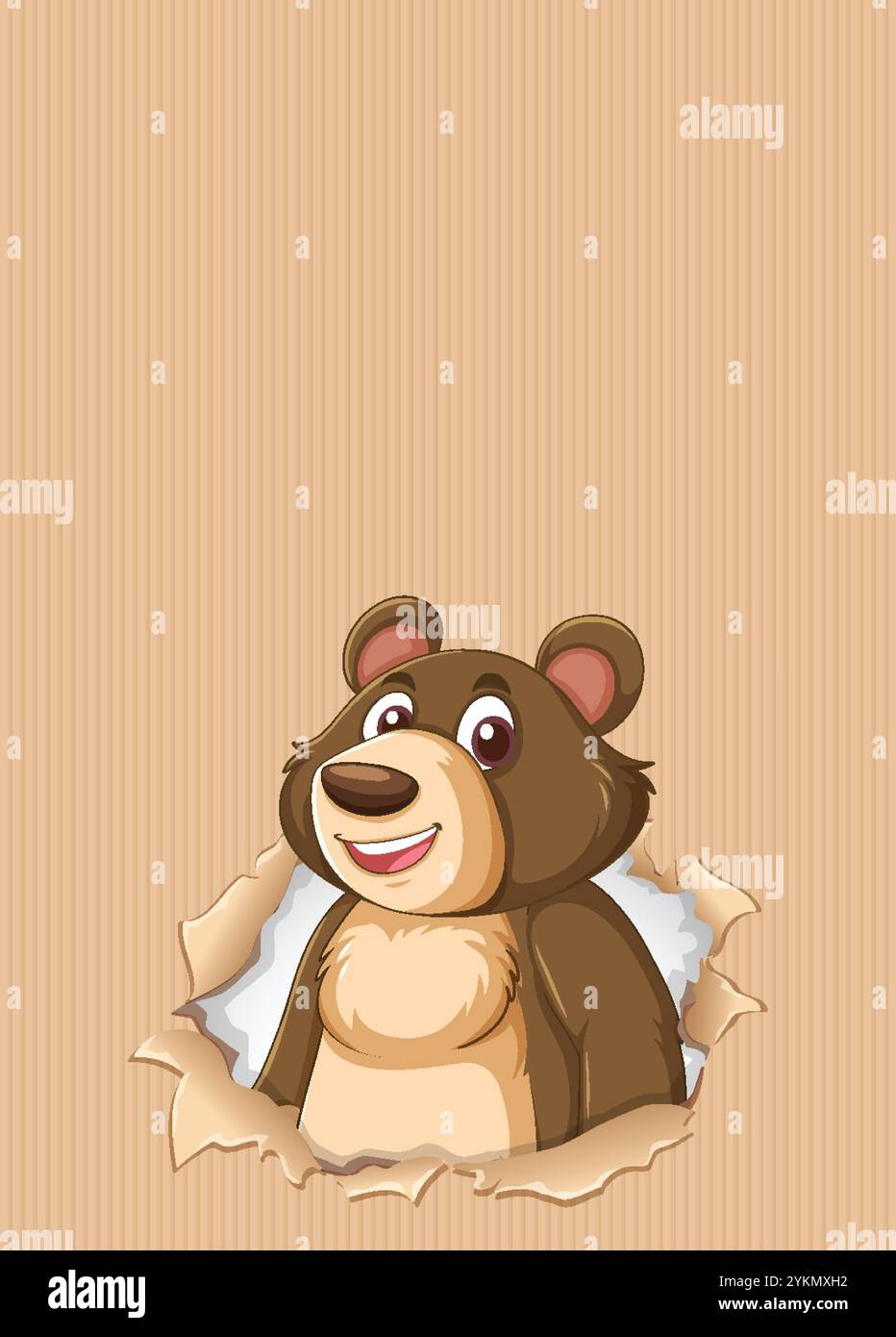 Peek smiling Stock Vector Images - Alamy