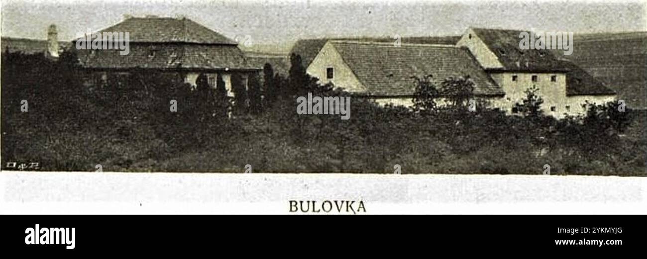 Bulovka Košíře 1905 Stock Photo - Alamy