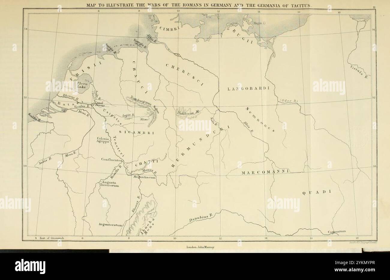Romans map hi-res stock photography and images - Alamy