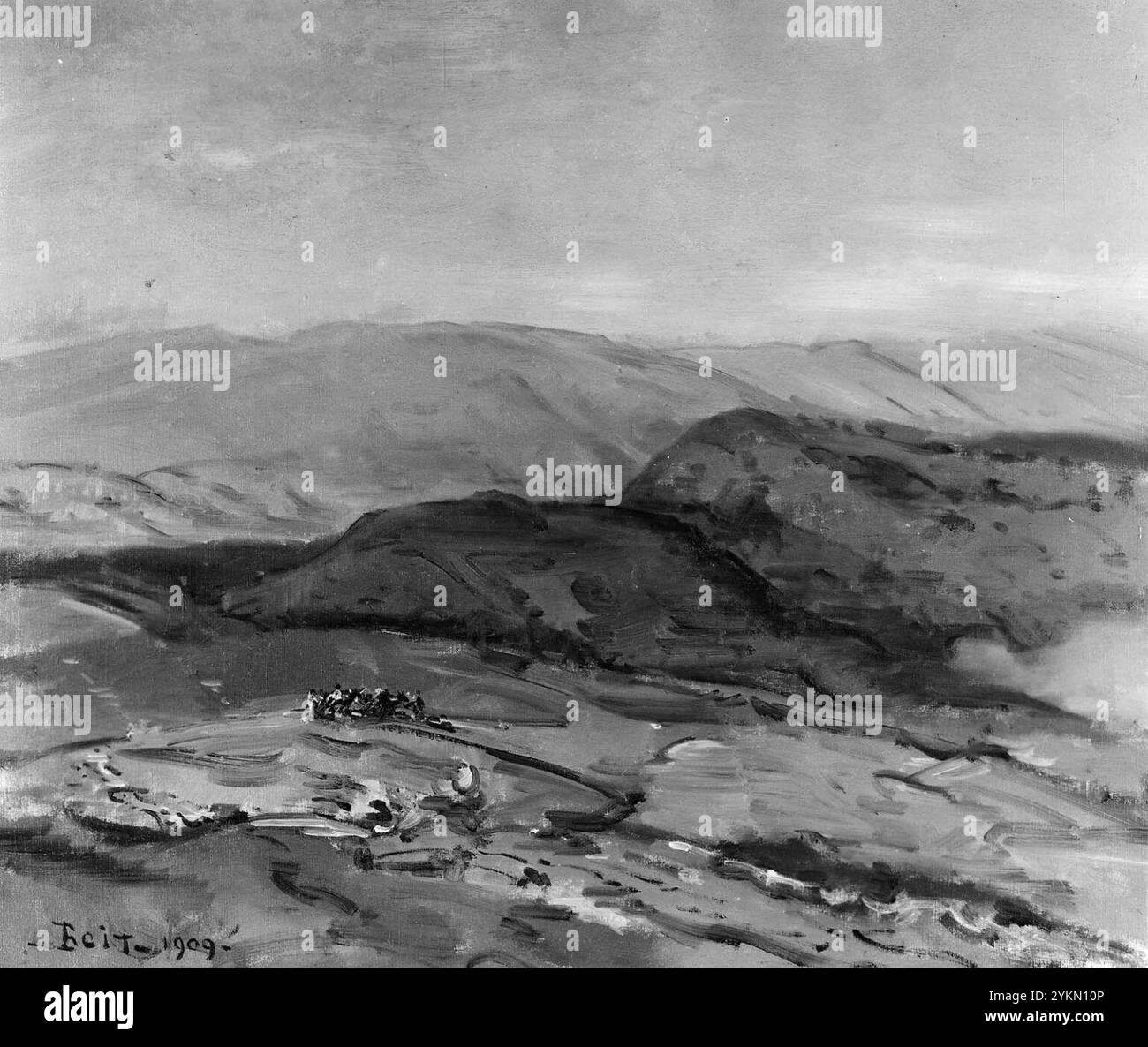 Edward Darley Boit - Afternoon in the Apennines Stock Photo - Alamy