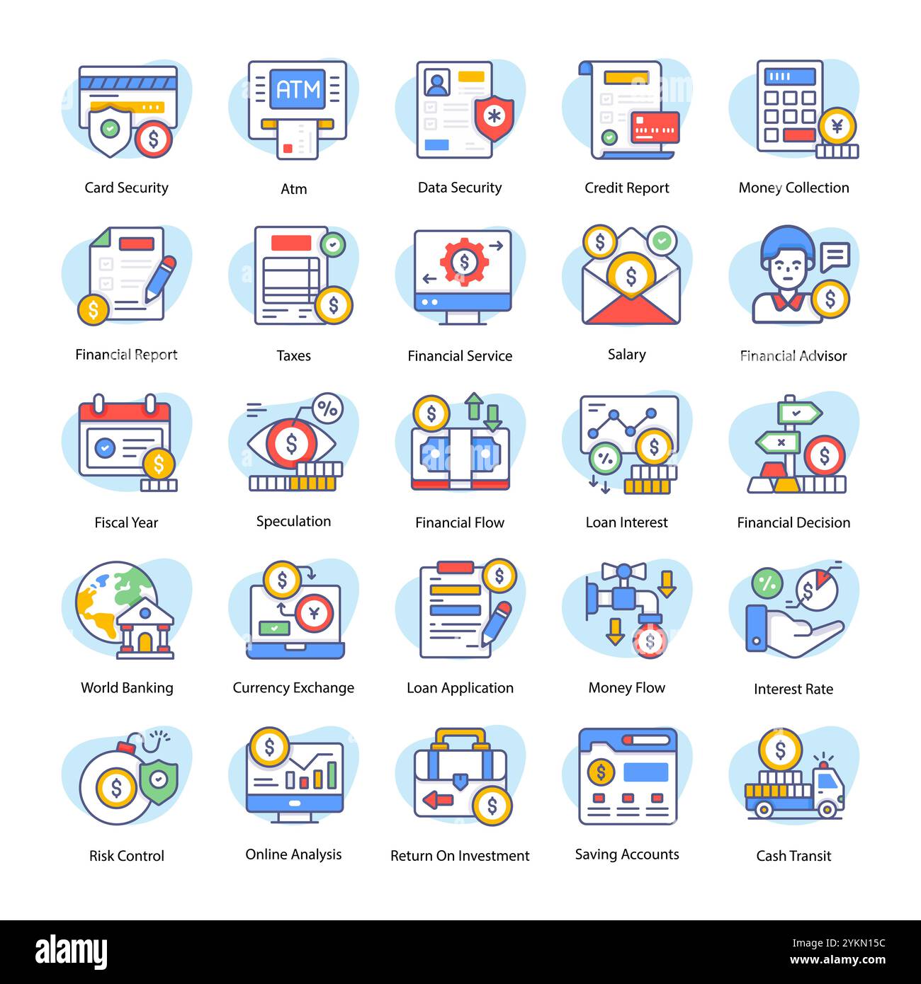 Open banking vector vectors hi-res stock photography and images - Alamy