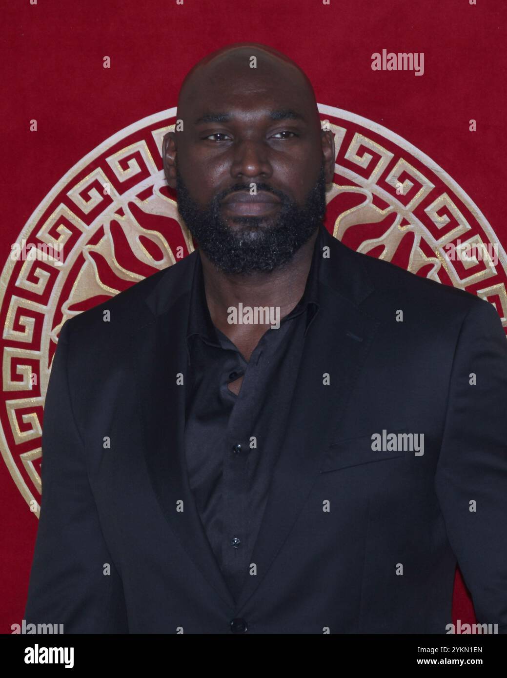 London, UK. Chidi Ajufo at Gladiator II royal film premiere. Leicester ...