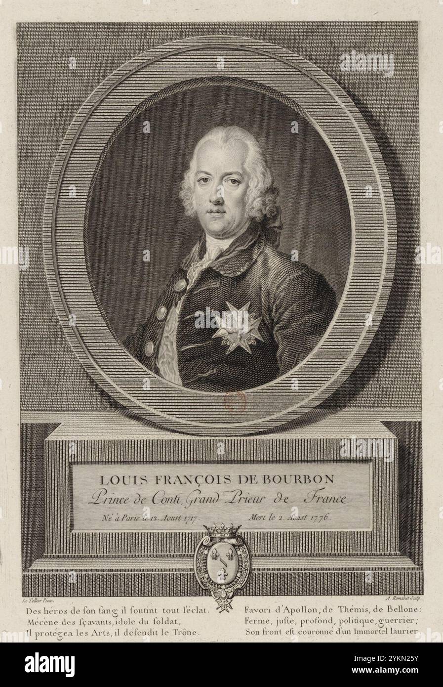 Louis francois de conti hi-res stock photography and images - Alamy