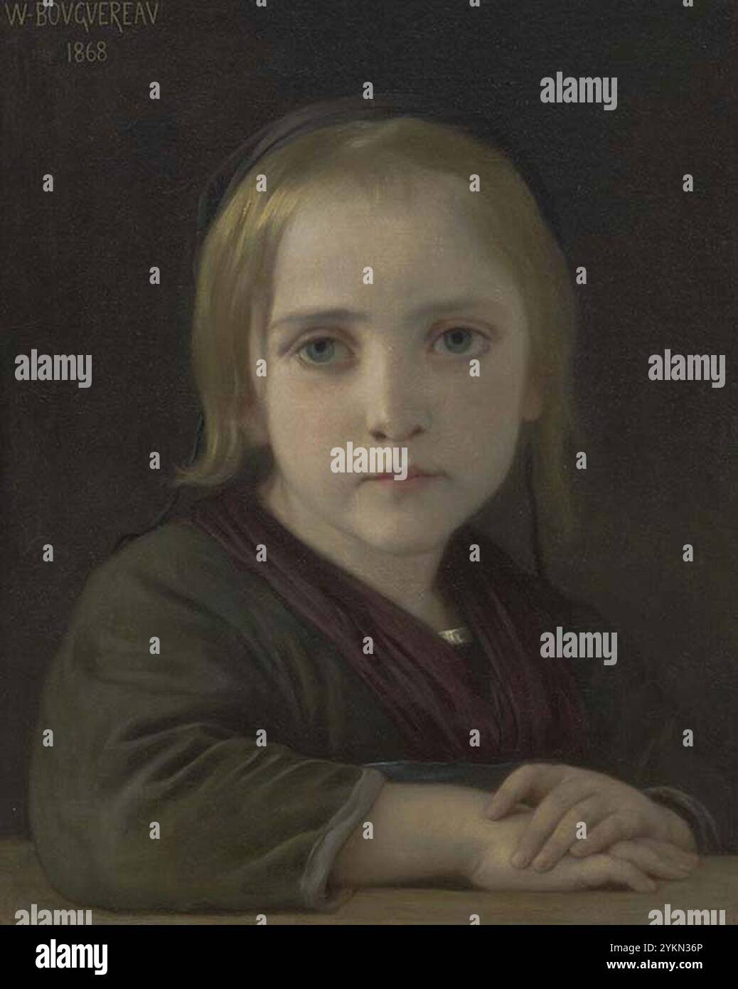 Fille aux yeux bleus hi-res stock photography and images - Alamy