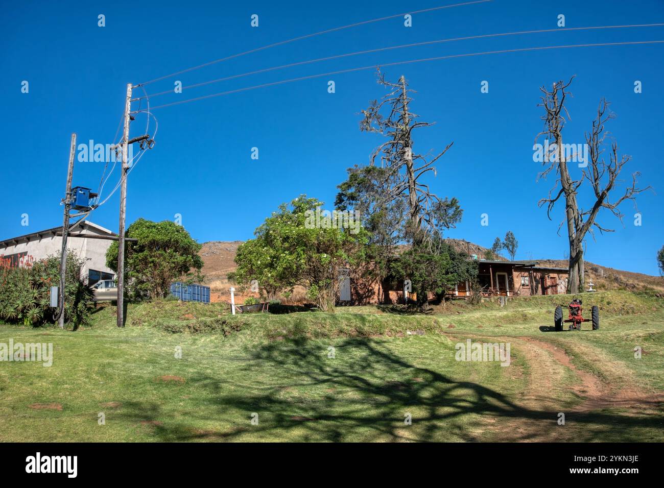 small south african town layout and architecture in Mpumalanga ...