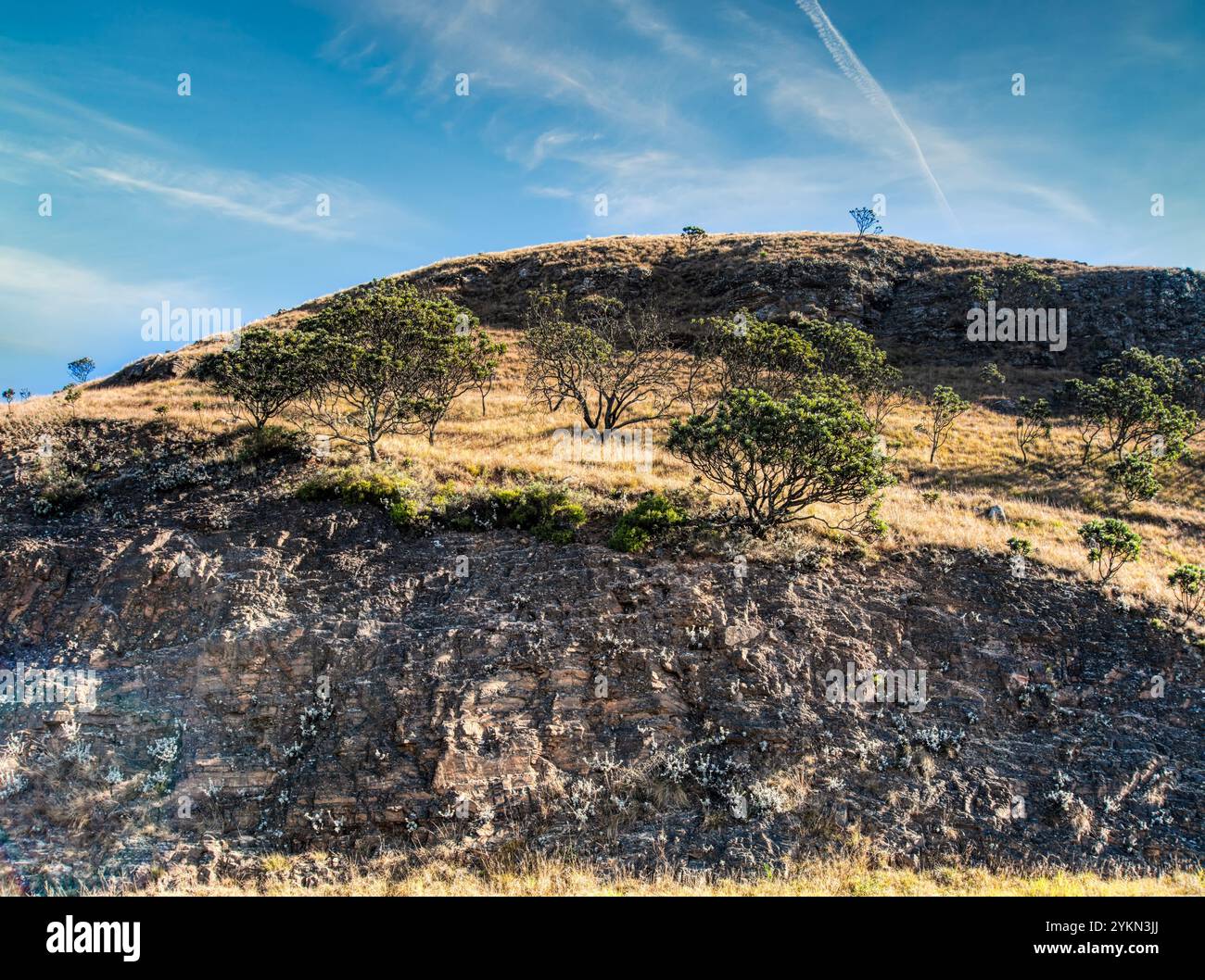 rock erosion effects in the granite from external factors, stones ...