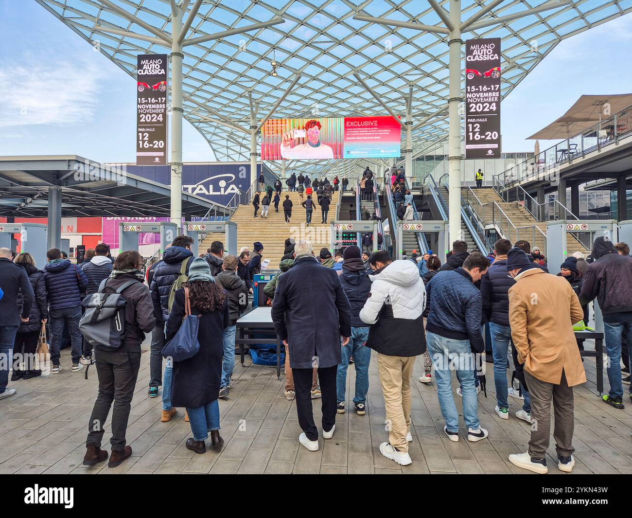Italy, Rho Fiera, Fiera Milano, Auto Classic 2024, Classic car fair ...