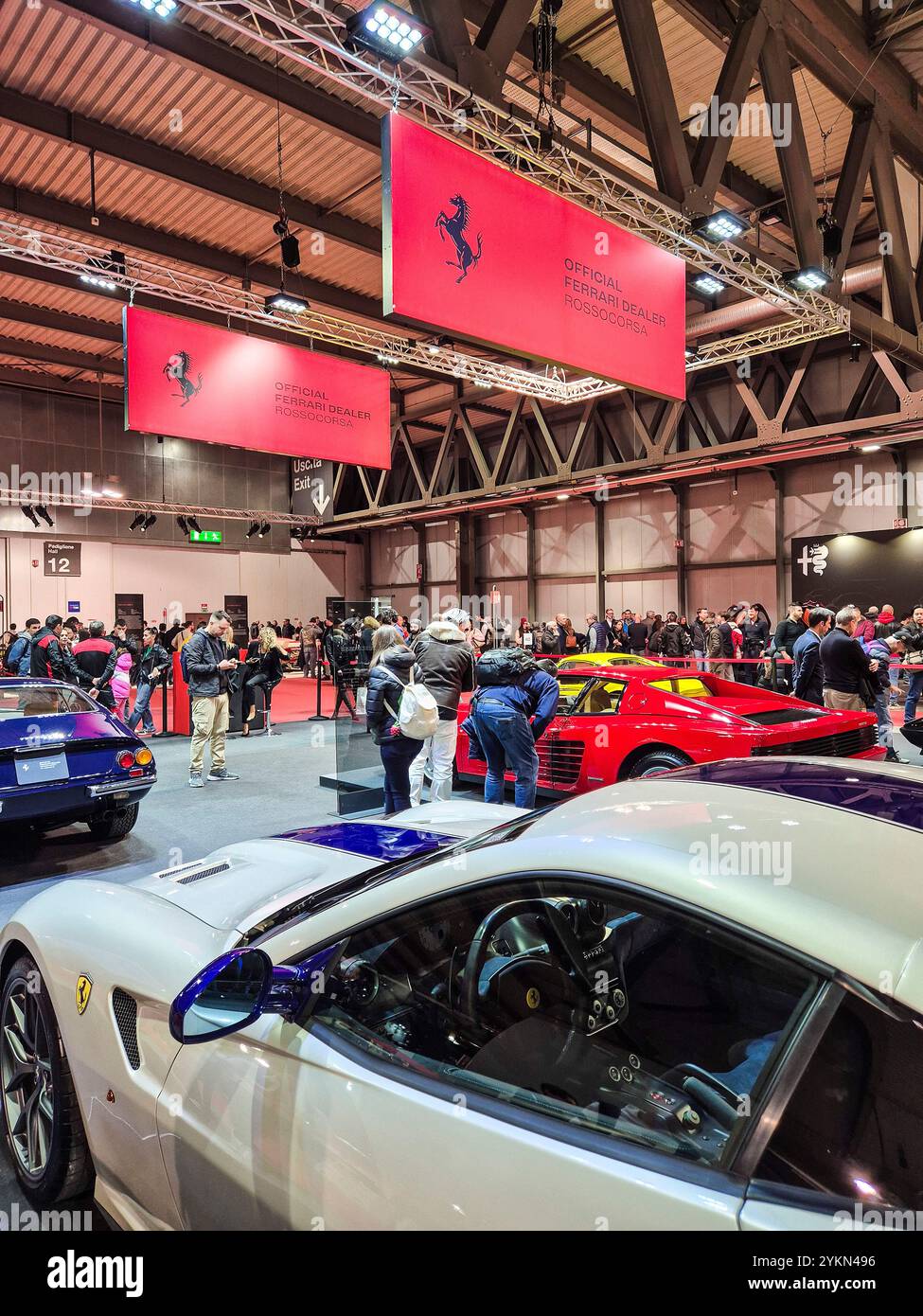 Italy, Rho Fiera, Fiera Milano, Auto Classic 2024, Classic car fair ...