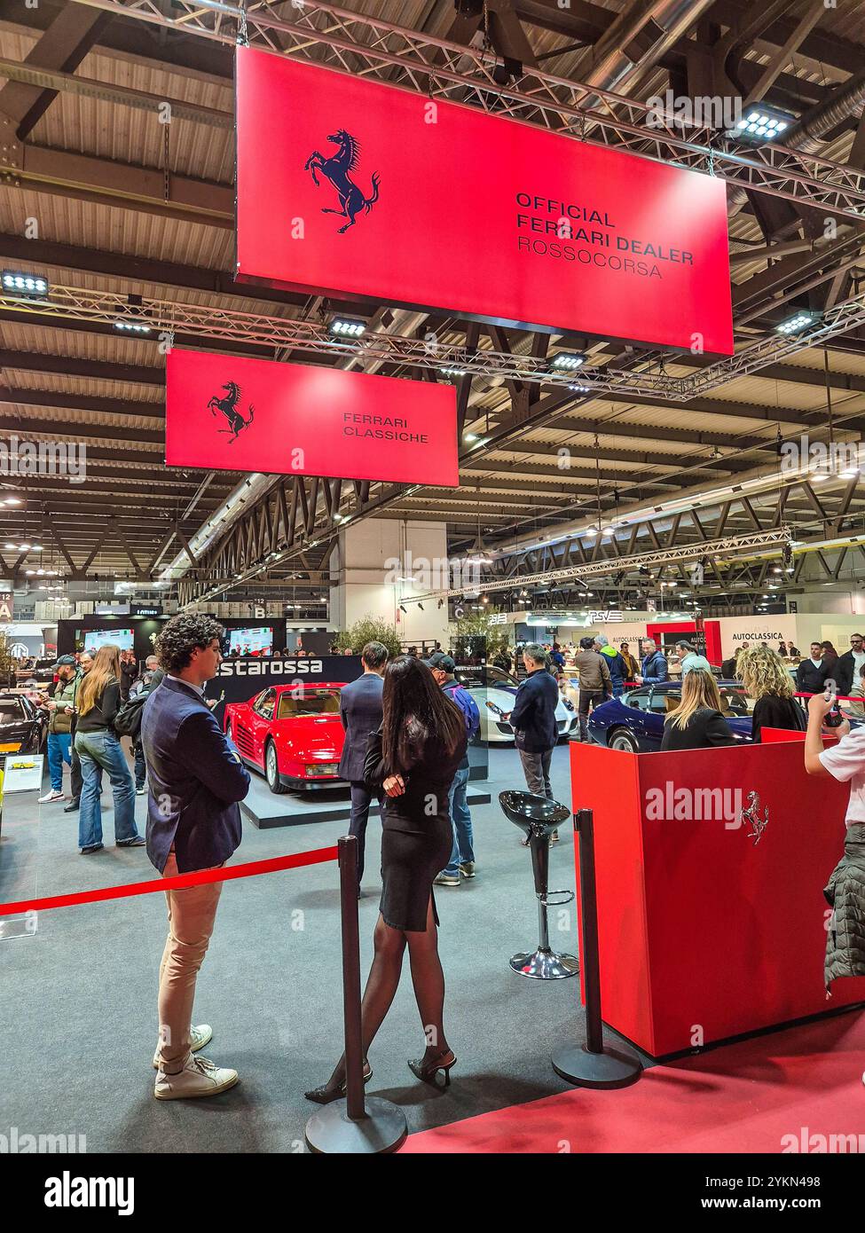 Italy, Rho Fiera, Fiera Milano, Auto Classic 2024, Classic car fair ...