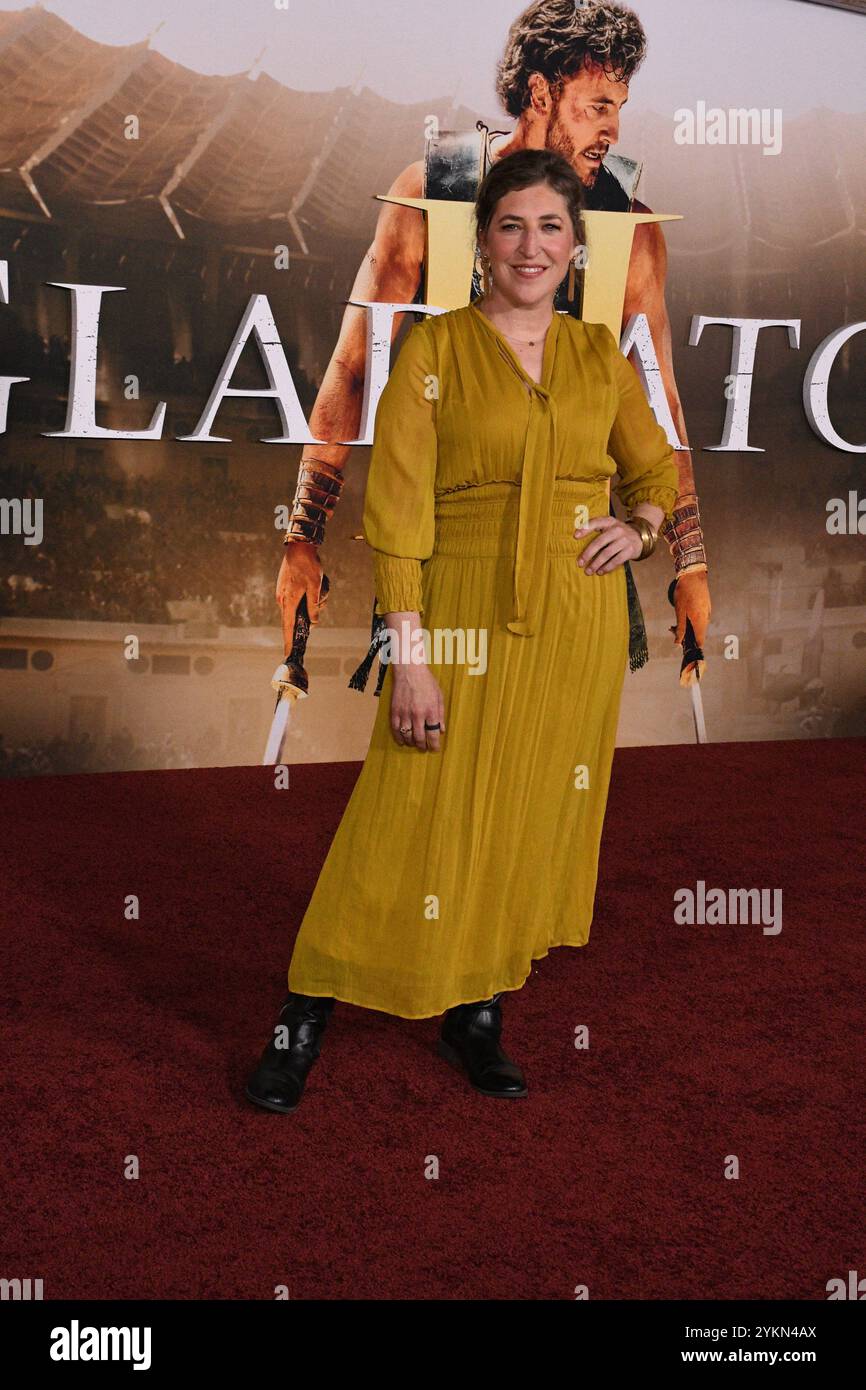 Los Angeles, California, USA 18th November 2024 Mayim Bialik attends ...