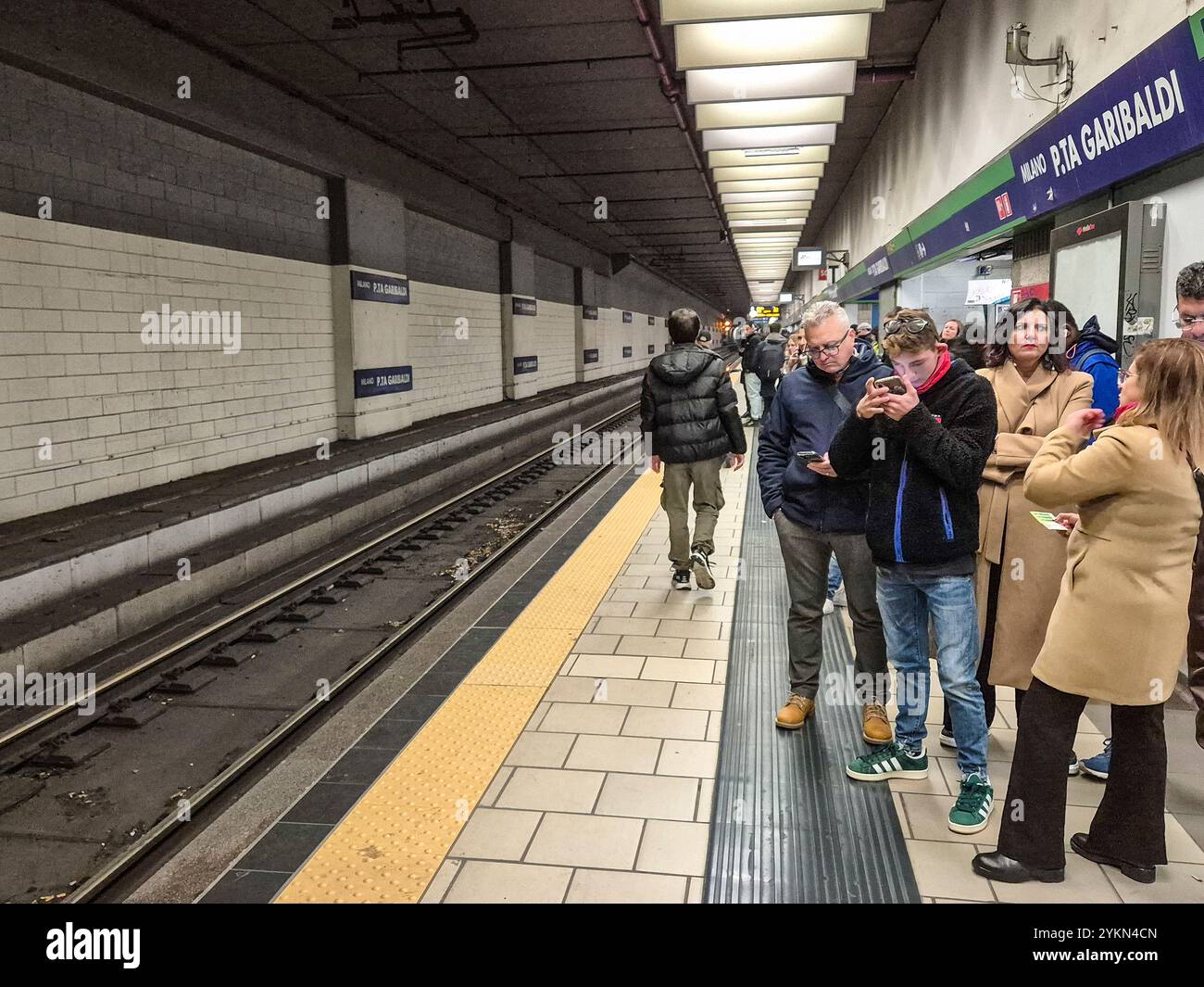 Italy, Milan, Porta Garibaldi railway station Stock Photo - Alamy