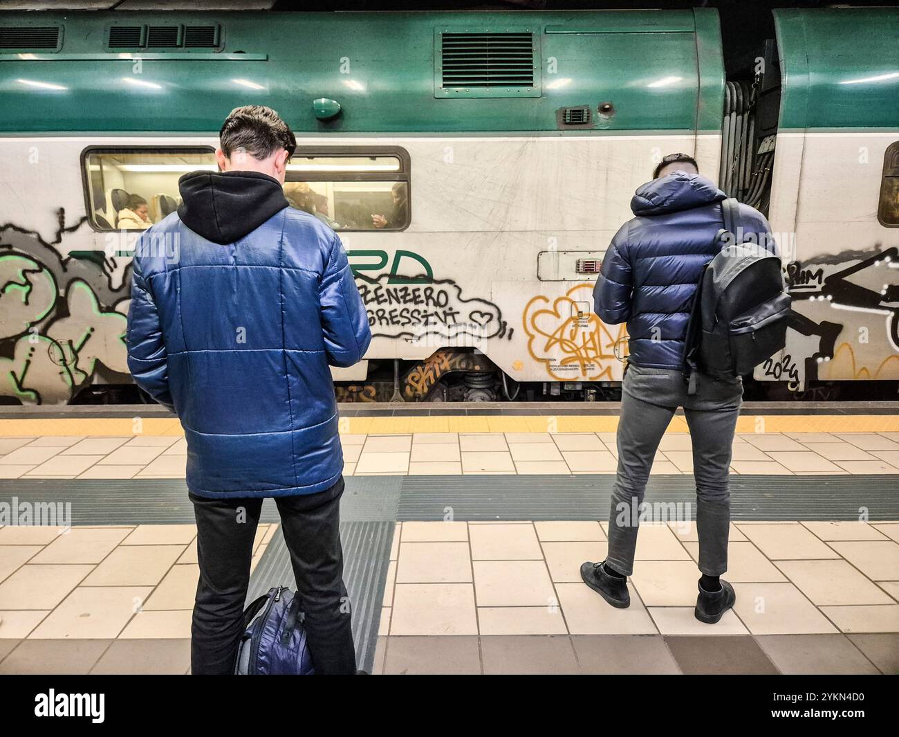 Italy, Milan, Porta Garibaldi railway station Stock Photo - Alamy