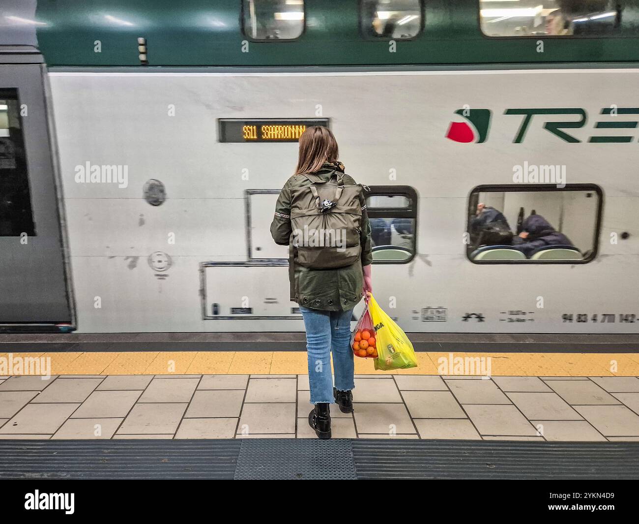 Italy, Milan, Porta Garibaldi railway station Stock Photo - Alamy