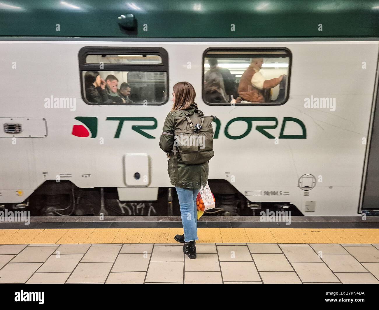 Italy, Milan, Porta Garibaldi railway station Stock Photo - Alamy