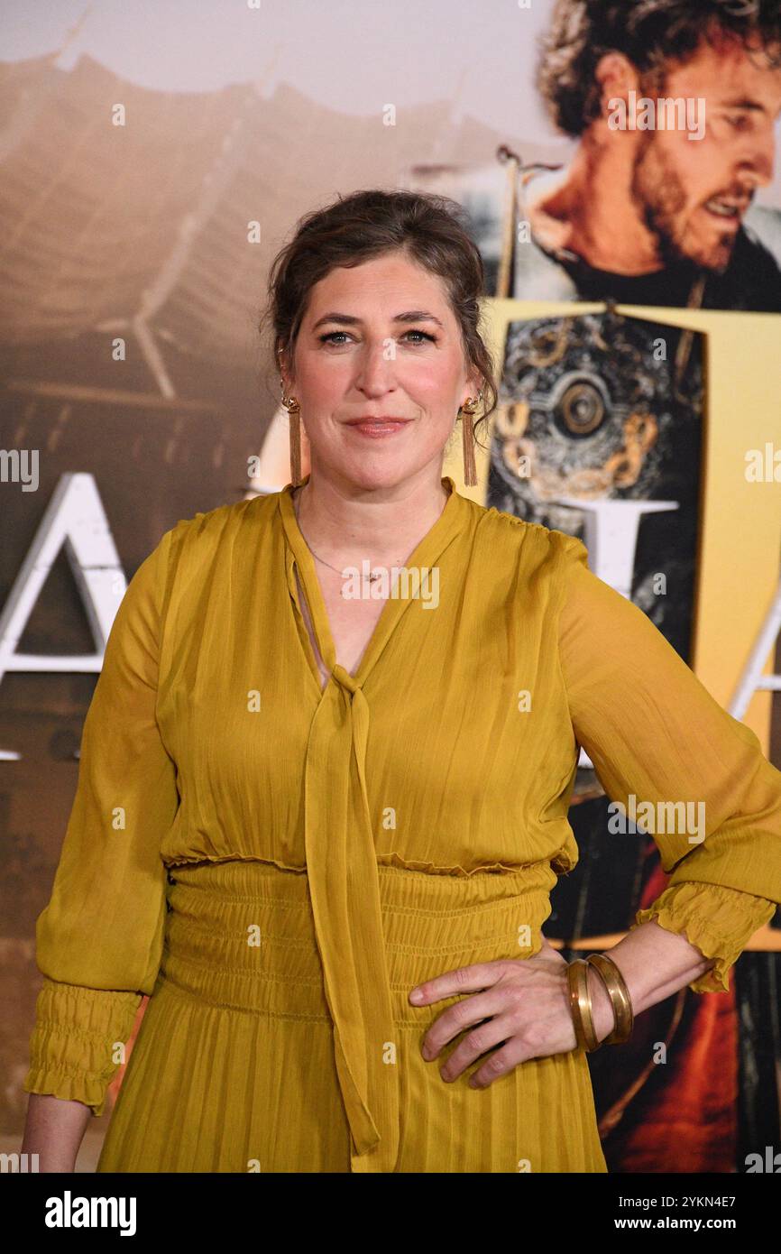 Los Angeles, California, USA 18th November 2024 Mayim Bialik attends ...