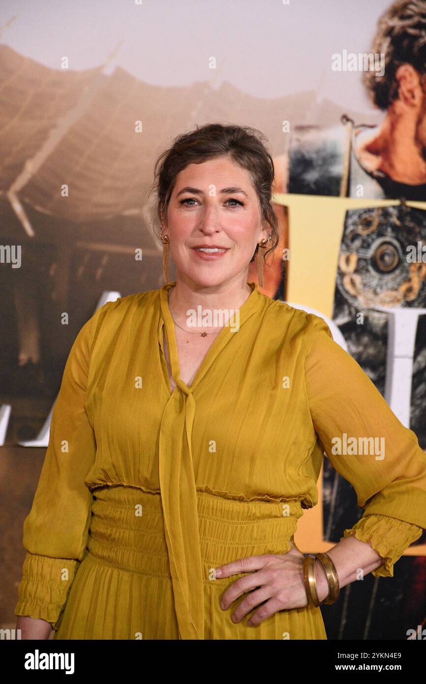 Los Angeles, California, USA 18th November 2024 Mayim Bialik attends ...