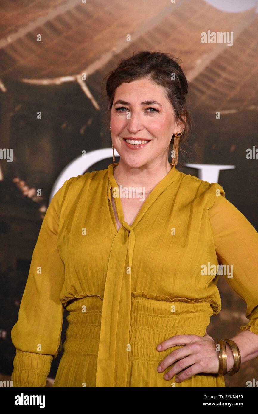 Los Angeles, California, USA 18th November 2024 Mayim Bialik attends ...