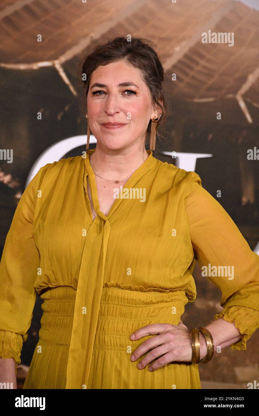 Los Angeles, California, USA 18th November 2024 Mayim Bialik attends ...