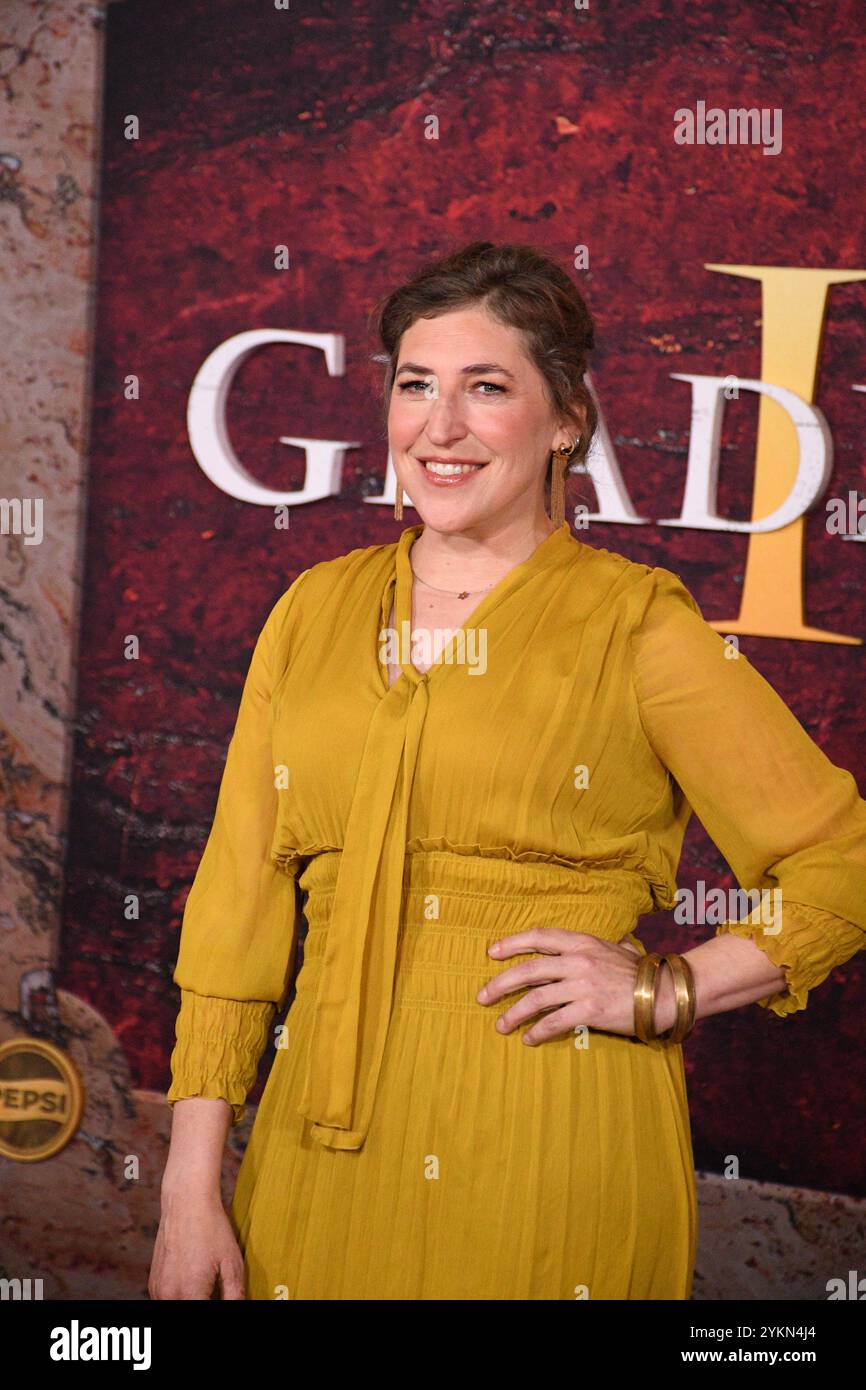 Los Angeles, California, USA 18th November 2024 Mayim Bialik attends ...