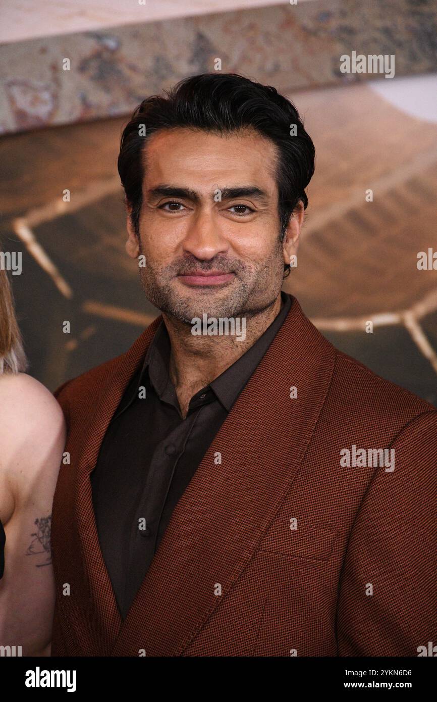 Los Angeles, California, USA 18th November 2024 Actor Kumail Nanjiani ...
