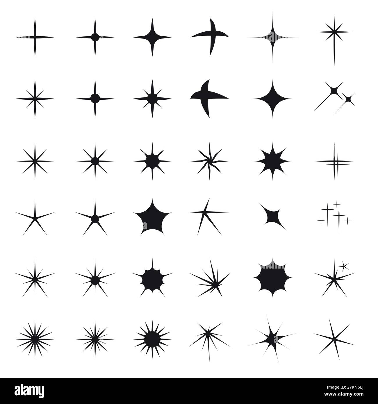 Magic set vector vectors Cut Out Stock Images & Pictures - Alamy