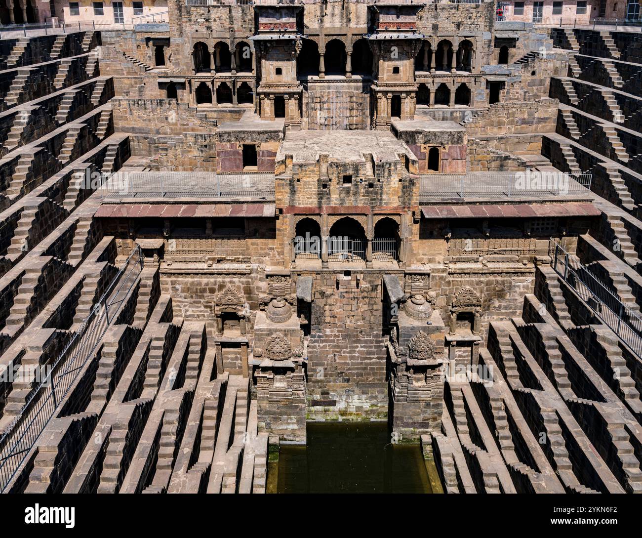 Stepwell india aerial hi-res stock photography and images - Alamy