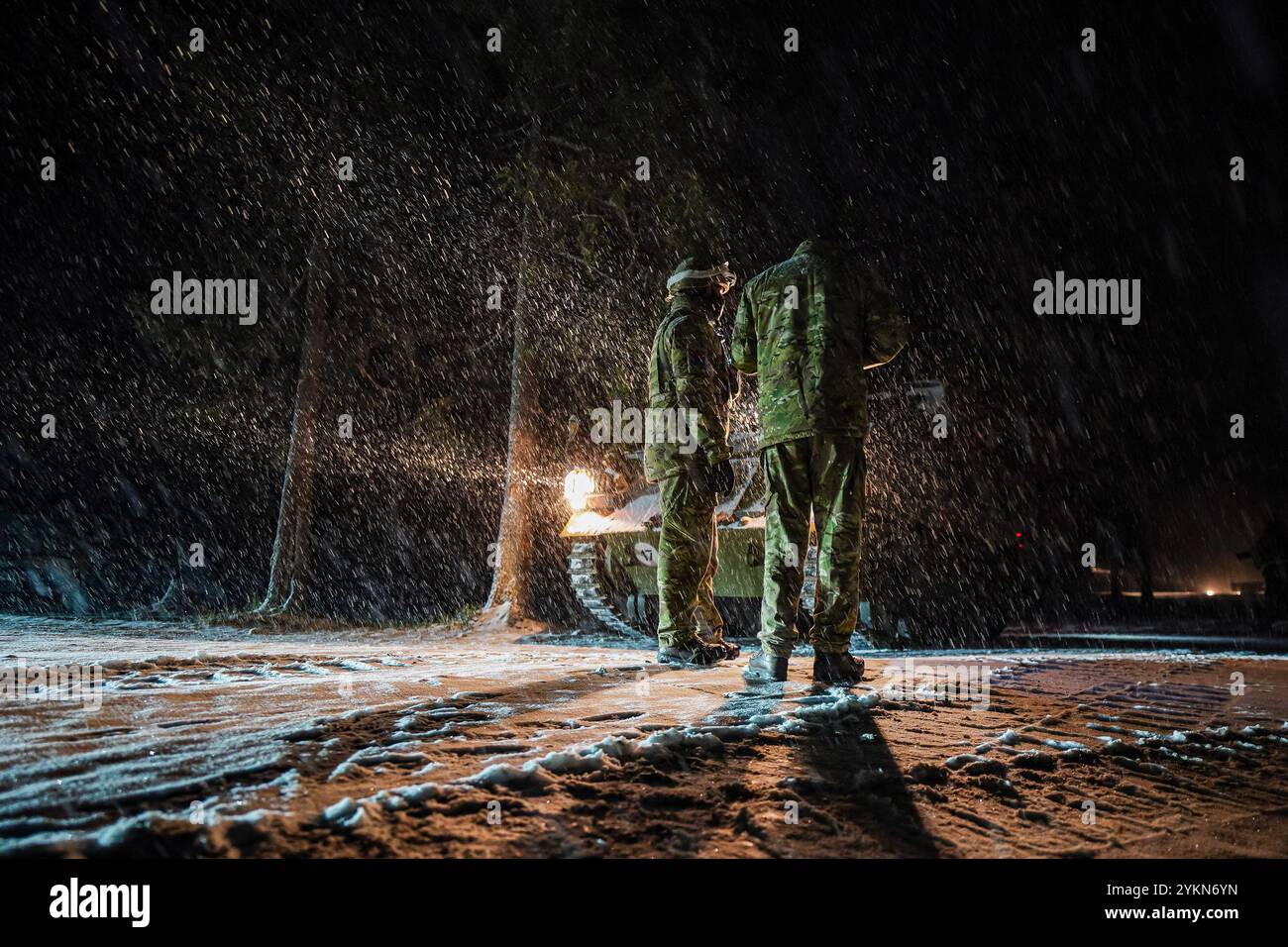 British Army soldiers take part in training with the British Army's new ...
