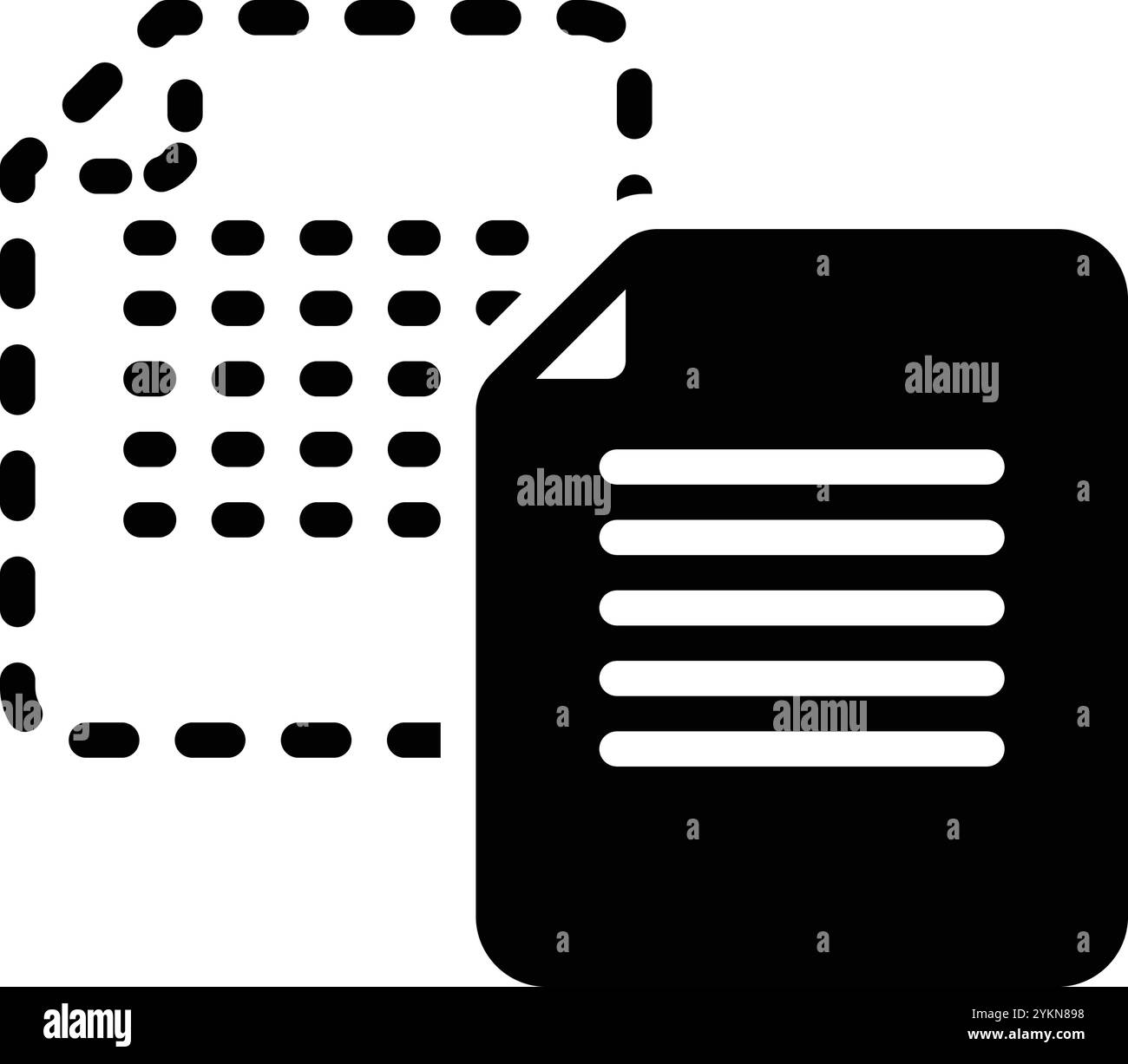 Icon for copy, duplicate Stock Vector Image & Art - Alamy