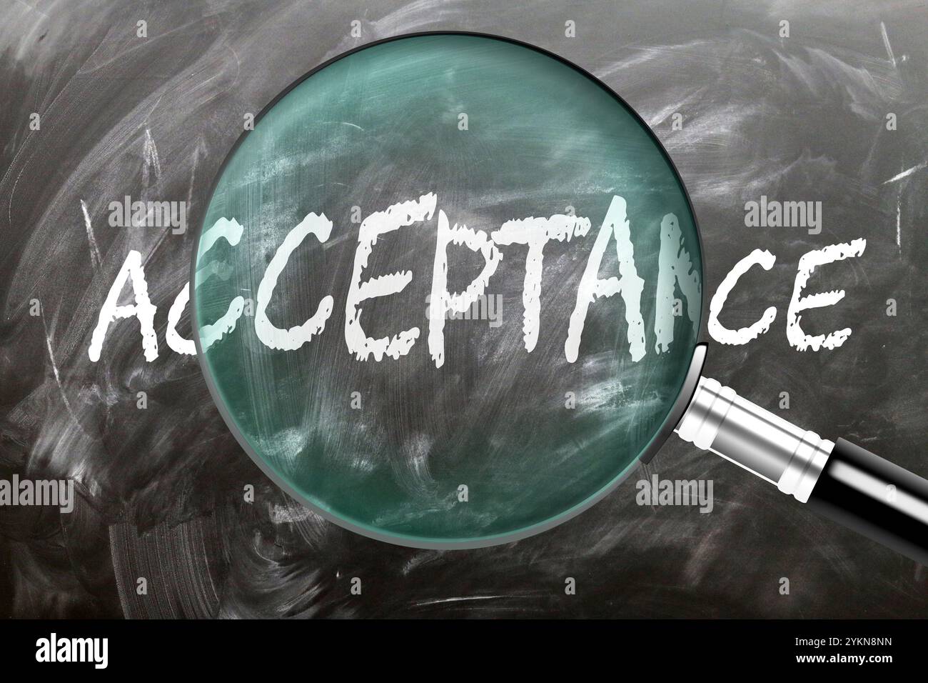 Acceptance - learn, study and inspect it. Taking a closer look at ...