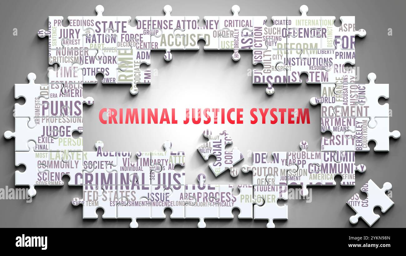 Criminal Justice System being a complex subject, related to other ...