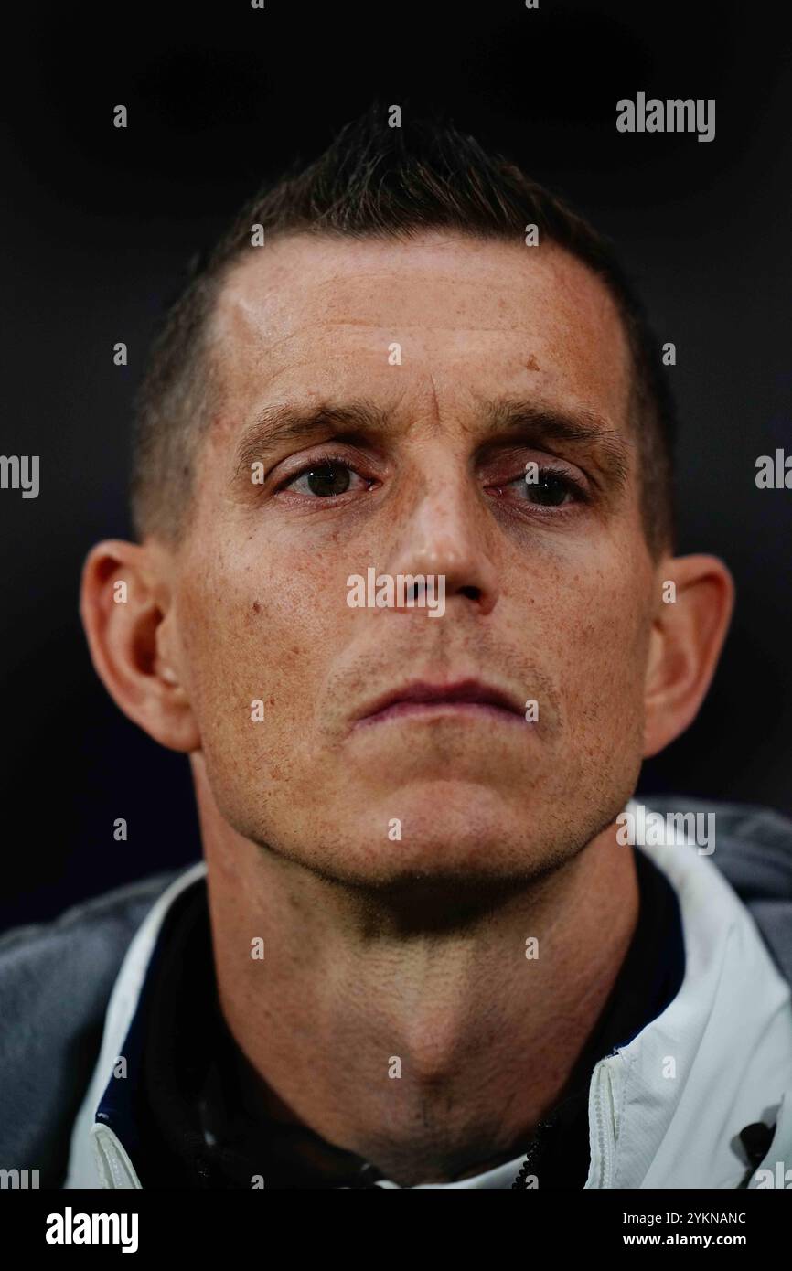 Dubocica Stadium, Leskovac, Serbiia. 18th Nov, 2024. Daniel Agger of ...