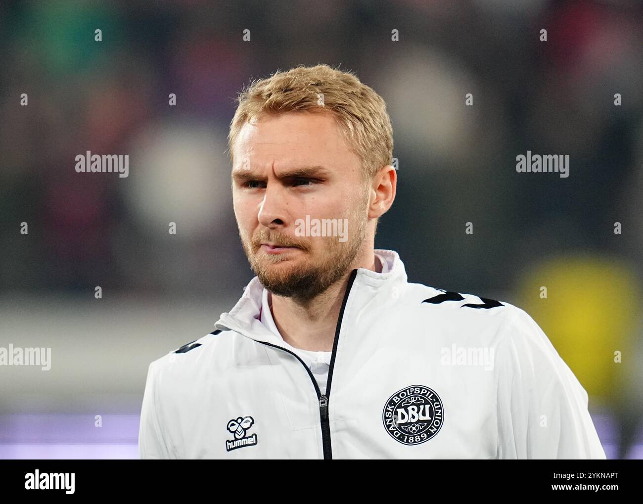 Dubocica Stadium, Leskovac, Serbiia. 18th Nov, 2024. Victor Nelsson of ...