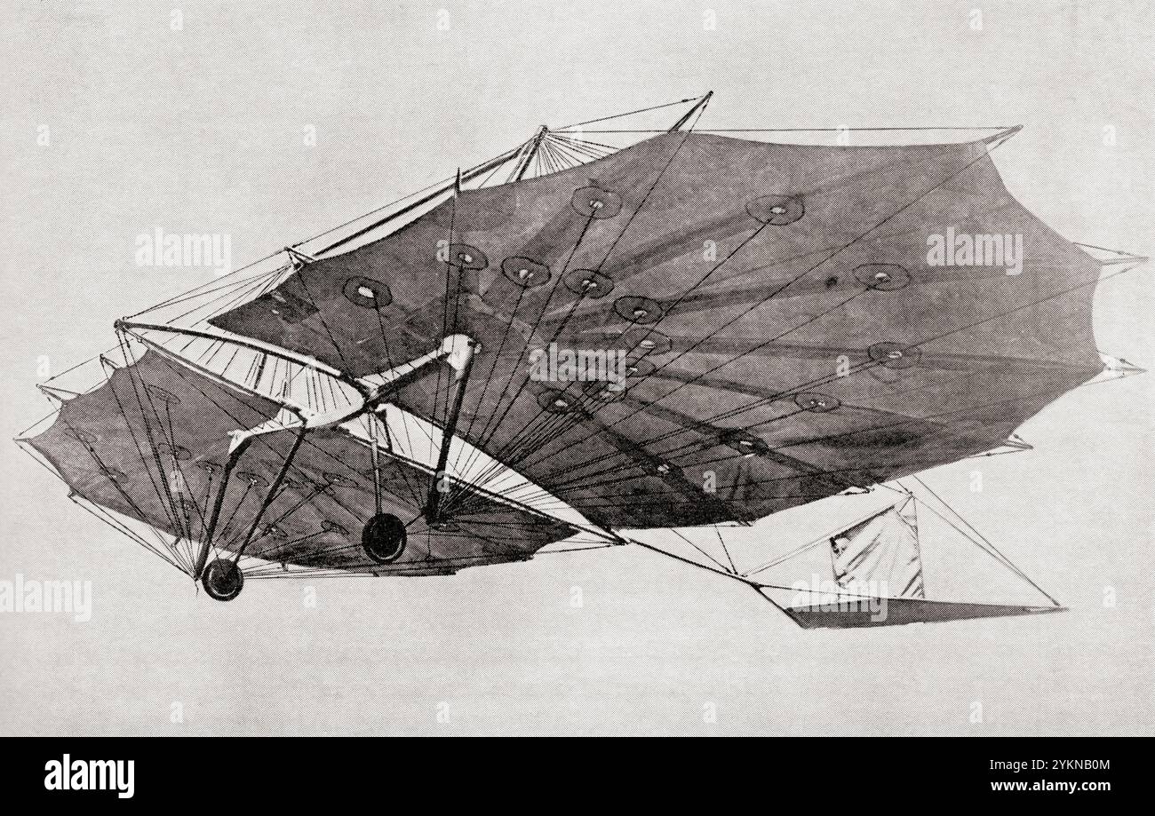 P.S. Pilcher's glider, The Hawk, 1896. Percy Sinclair Pilcher, 1867 ...