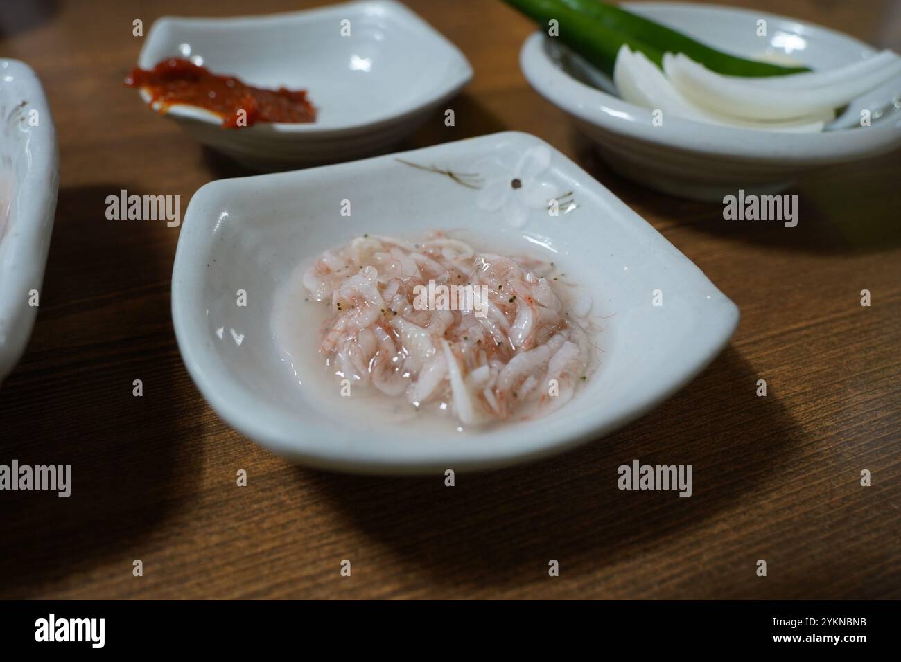 Salted shrimps are a traditional Korean food made with shrimp pickled ...