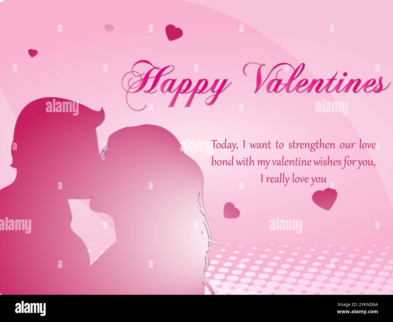Happy love couple kissing on Stock Vector Images - Alamy