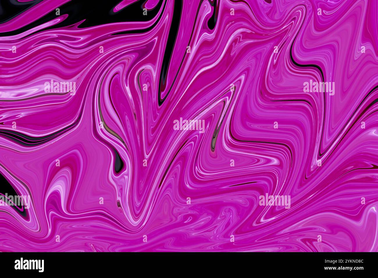 Liquified background with pink and black color. Abstract concept idea ...