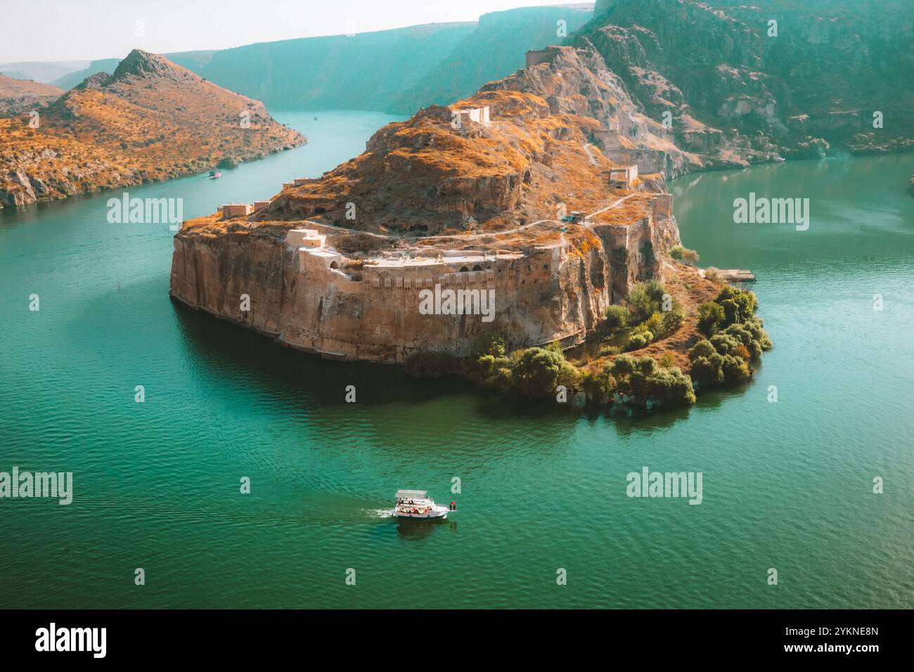 12 November 2023 Gaziantep / Rumkale which is one of the most beautiful ...