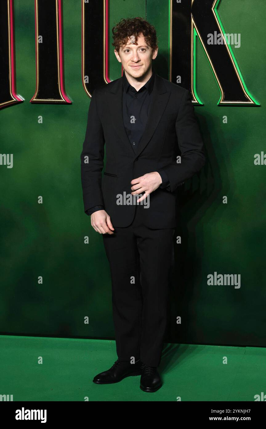 Ethan Slater bei der Europapremiere des Kinofilms Wicked: Part I ...