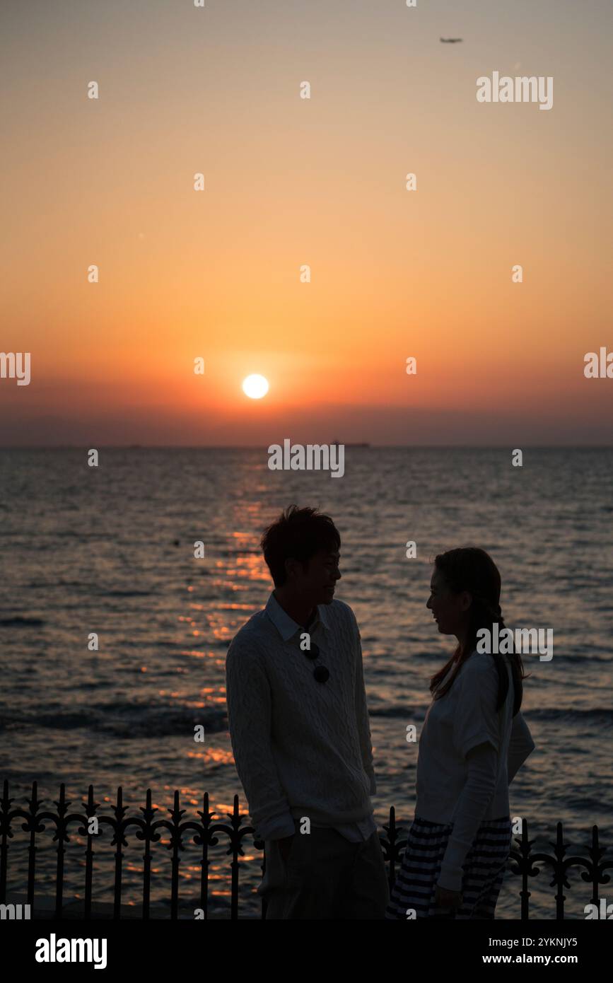 Cuddling japanese hi-res stock photography and images - Alamy