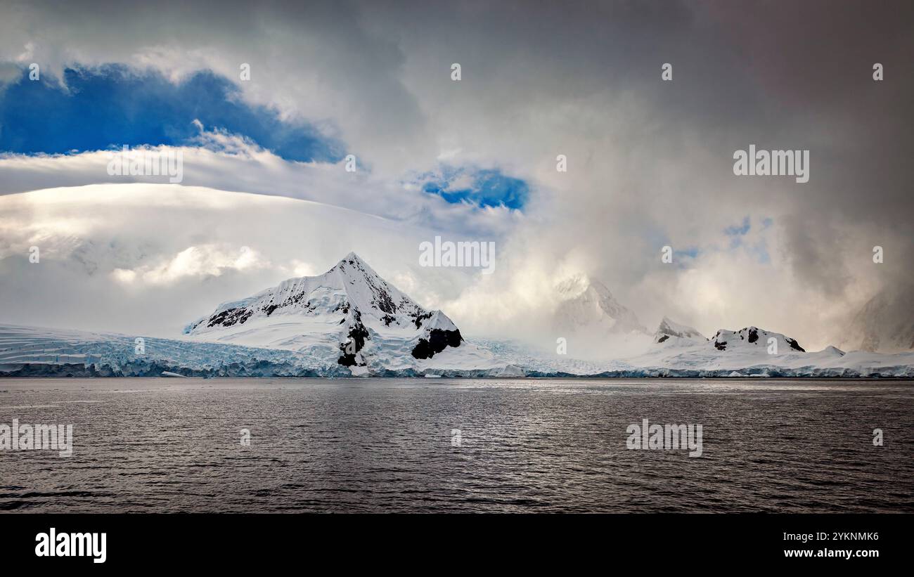 Glacier and Iceberg in the Antarctic Landscape Stock Photo - Alamy