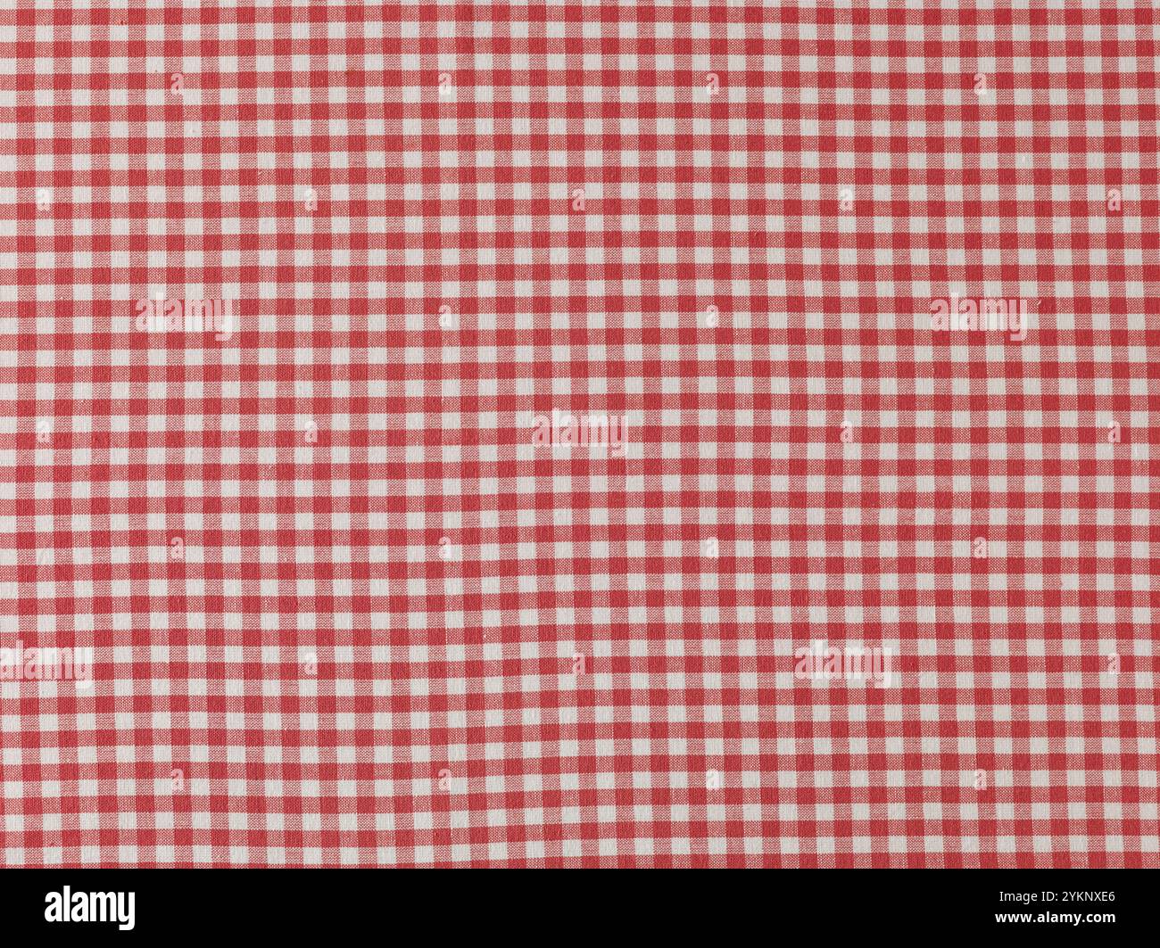 Red checked cloth Stock Photo - Alamy