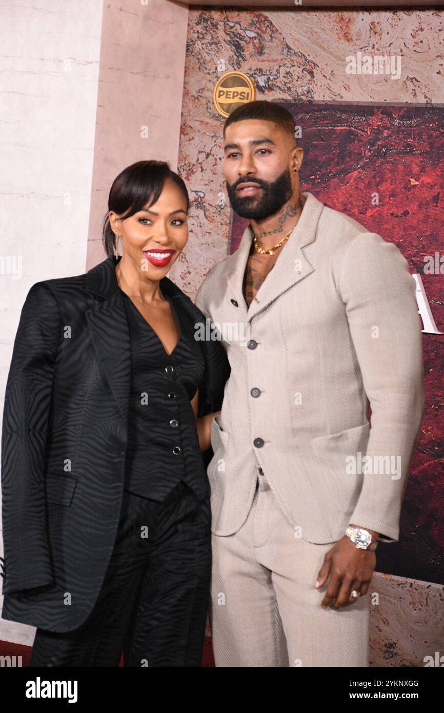 Los Angeles, California, USA 18th November 2024 KJ Smith Black and Skyh Black attends Paramount ...