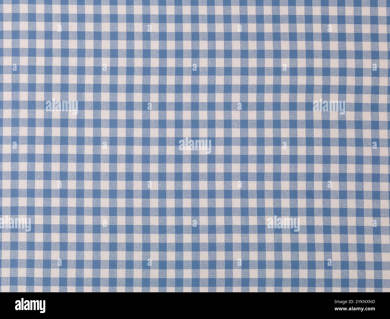 Blue and check fabric hi-res stock photography and images - Alamy