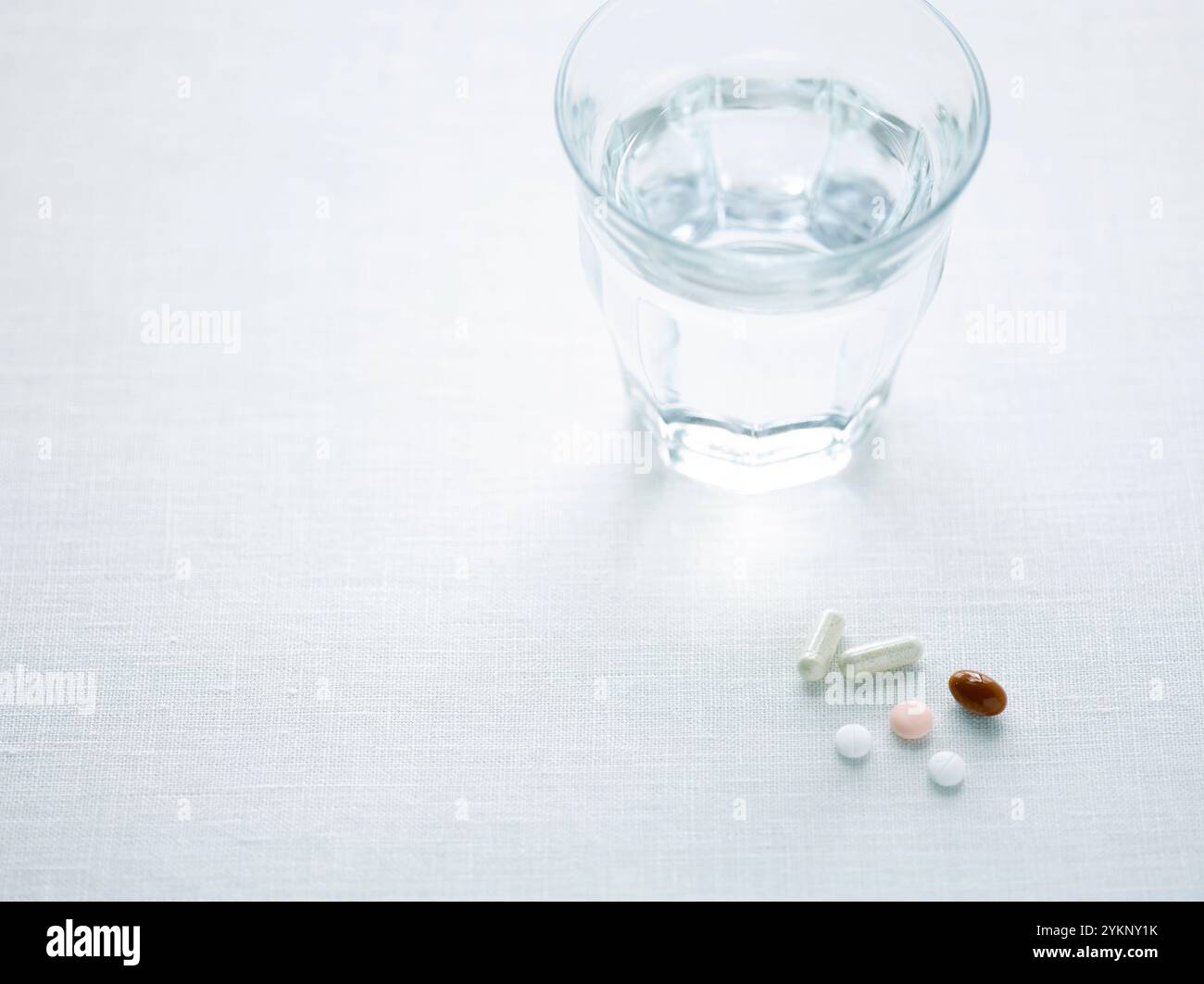 Water and medicine Stock Photo - Alamy