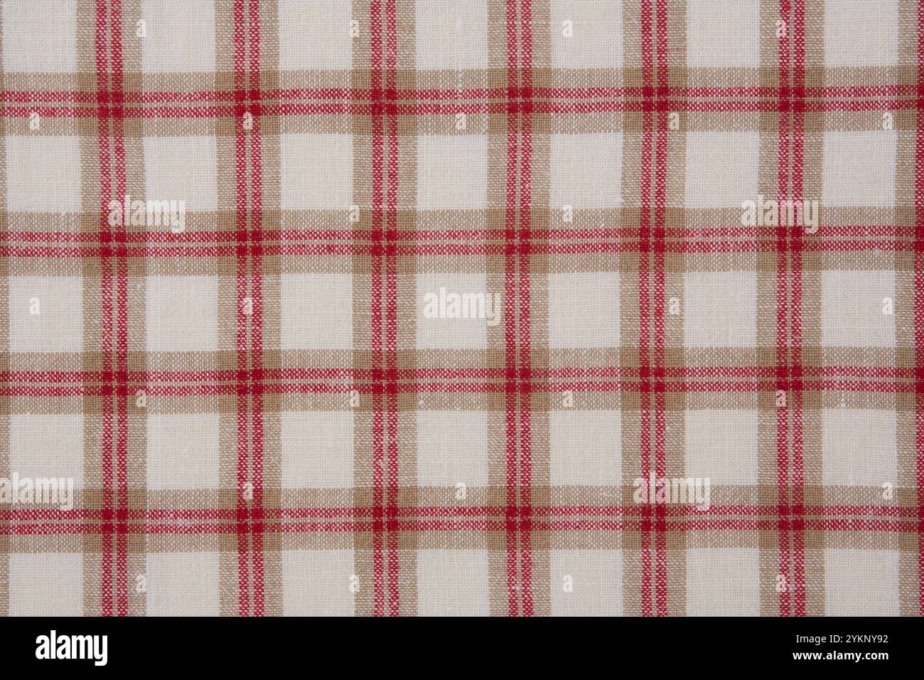 Red checked cloth Stock Photo - Alamy