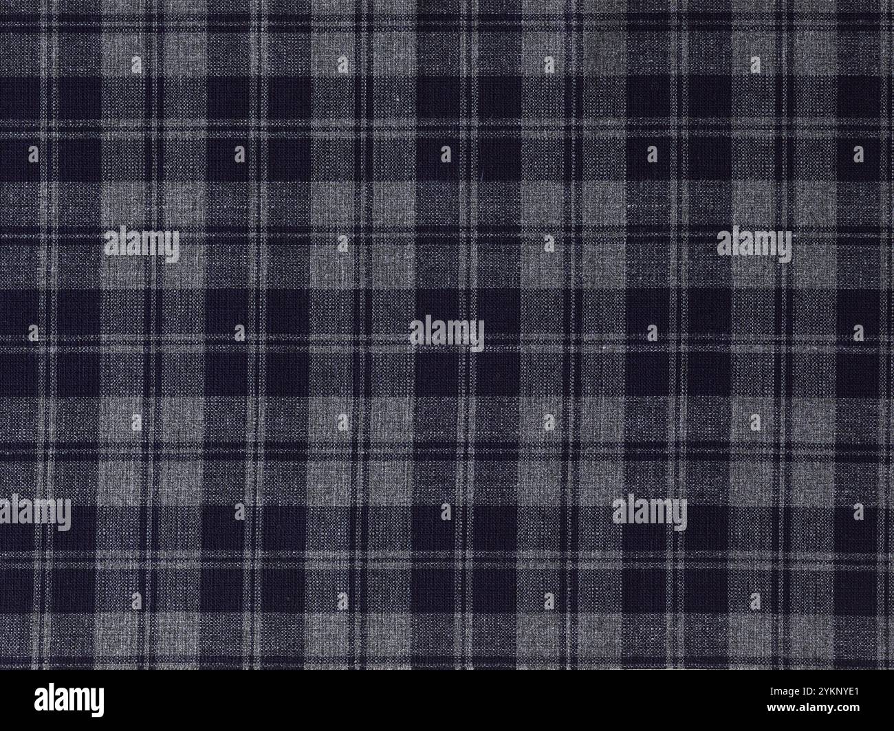 Navy blue checked cloth Stock Photo - Alamy