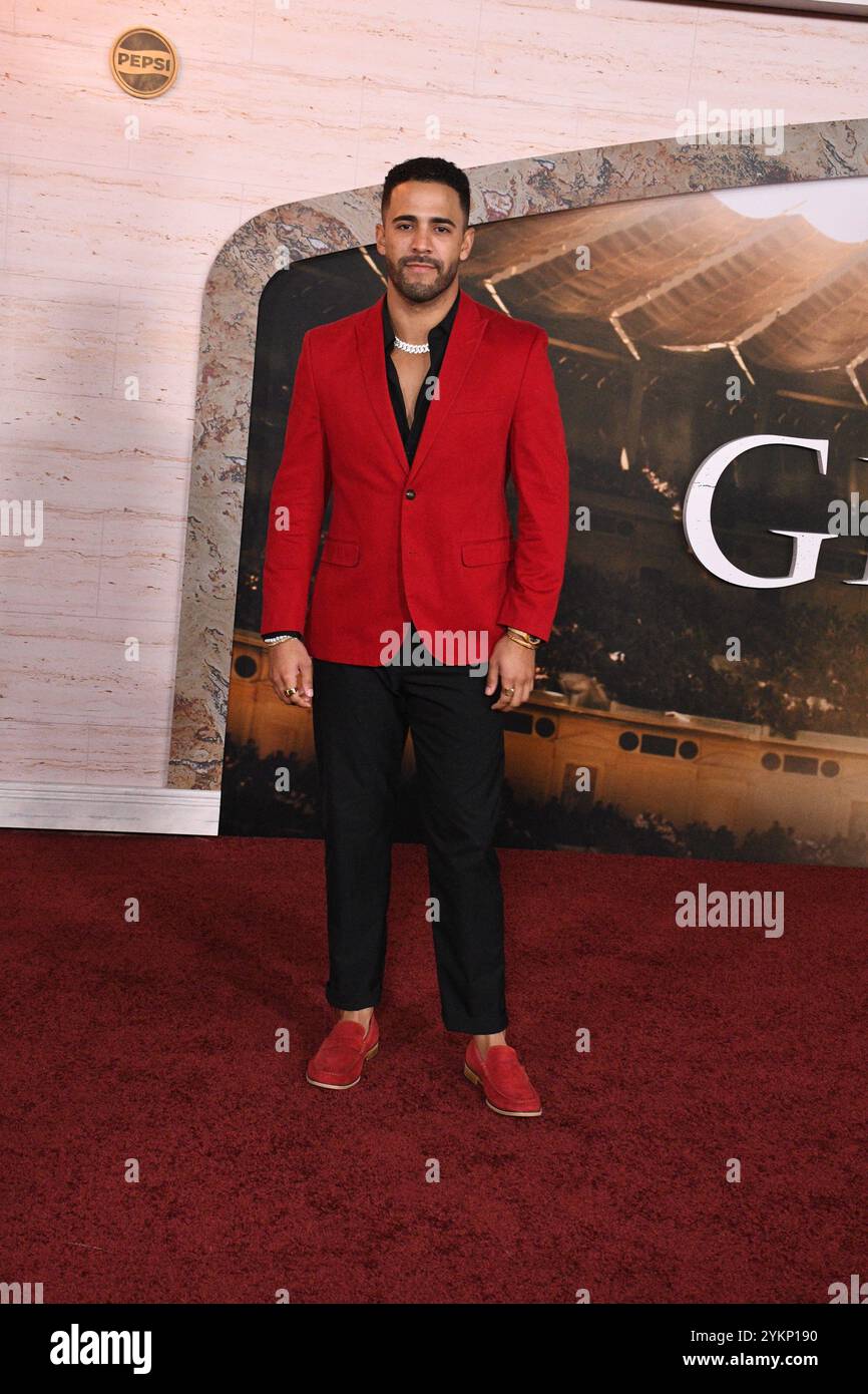 Los Angeles, California, USA 18th November 2024 Kendall Washington ...